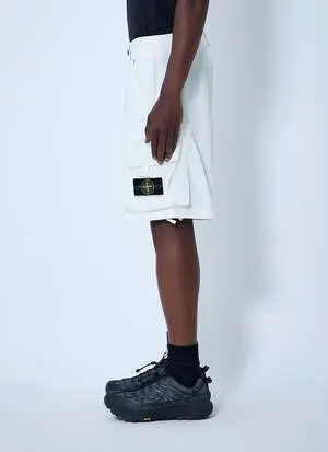 Stone Island Cargo Shorts With Flap Pockets