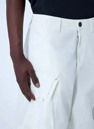 Stone Island Cargo Shorts With Flap Pockets