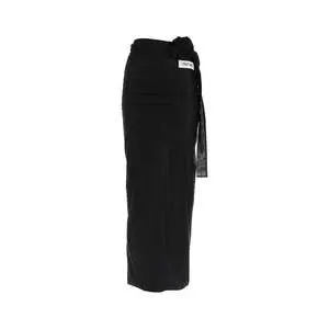 Dolce & Gabbana Jersey Stretch Maxi Skirt - Black