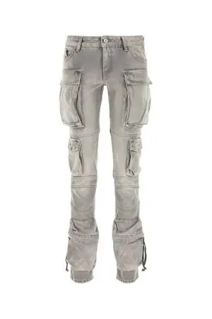 Attico Denim Jeans - Gray