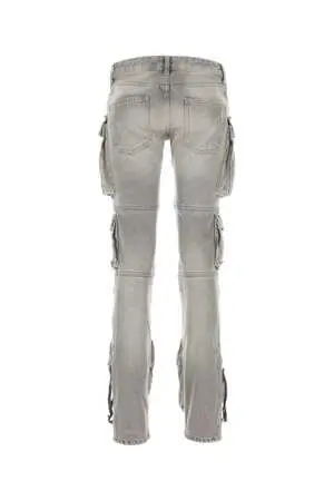 Attico Denim Jeans - Gray