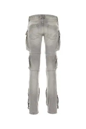 Attico Denim Jeans - Gray