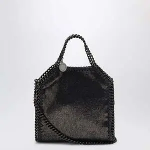 Stella McCartney Dark Navy Micro Falabella Tote Bag - Blue