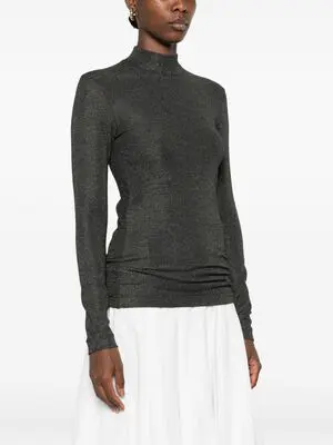 Brunello Cucinelli Wool Turtleneck Sweater - Multicolor