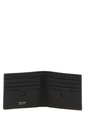 TOM FORD Logo Wallet - Black