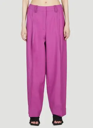 GANNI Suiting Pants - Purple
