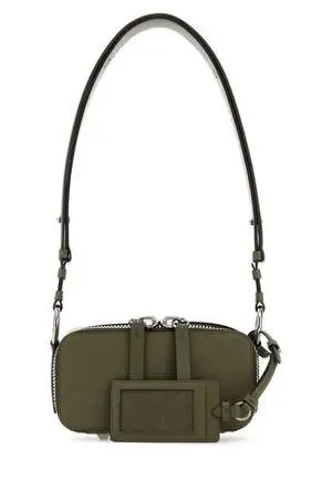 MAISON MARGIELA Army Leather Shoulder Bag - Green