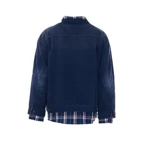 Balenciaga Patched Shirt Jacket - Blue
