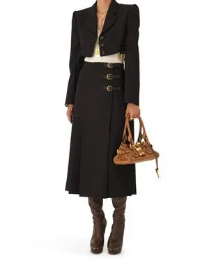 Chloé Small Paddington Bag In Grainy Leather - Multicolor