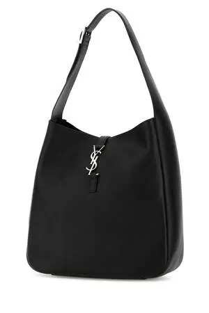 Saint Laurent Leather Le 5 À 7 Shoulder Bag - Black