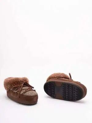 Moon Boot X Guest In Residence Evx Chalet Mule Fur Mules - Multicolor
