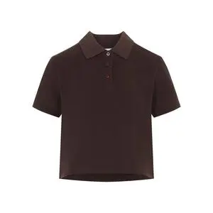 Saint Laurent Petit Cassandre Polo - Brown
