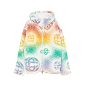 Casablanca Jackets Hooded Jackets - White