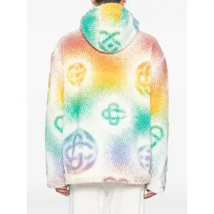 Casablanca Jackets Hooded Jackets - White