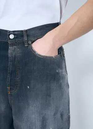 Acne Studios Distressed Denim Shorts