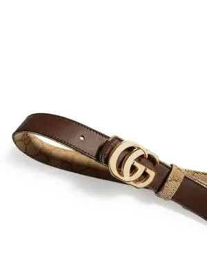 Gucci Reversible Cut Gg Marmont Belt
