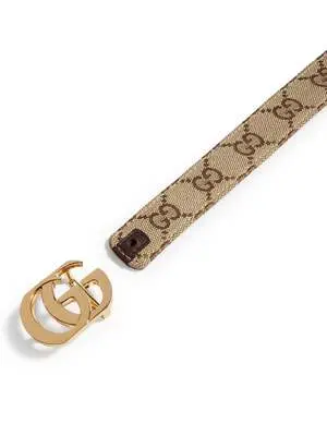 Gucci Reversible Cut Gg Marmont Belt
