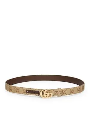 Gucci Reversible Gg Marmont Belt - Multicolor