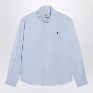 AMI Paris Light De Coeur Shirt - Blue