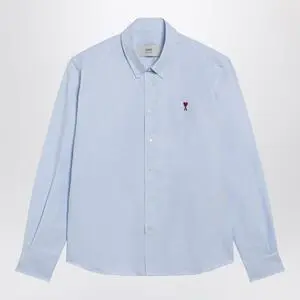AMI Paris Light De Coeur Shirt - Blue