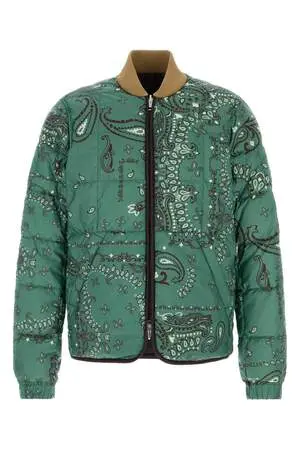 Moncler Printed Polyester Reversible Chalvron Down Jacket - Multicolor