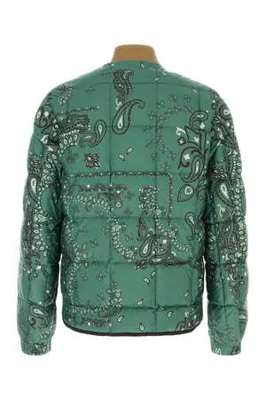 Moncler Printed Polyester Reversible Chalvron Down Jacket - Multicolor