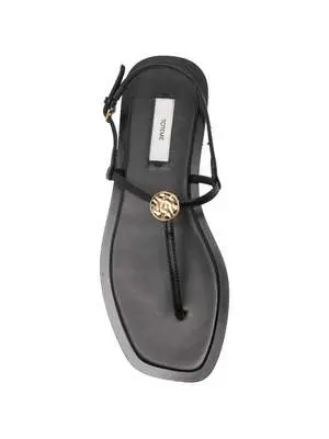 TOTEME T-strap Leather Sandals