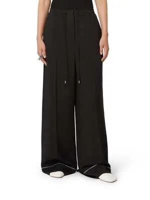 Sportmax Satin Rivet Jogger Pants