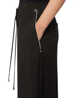 Sportmax Satin Rivet Jogger Pants
