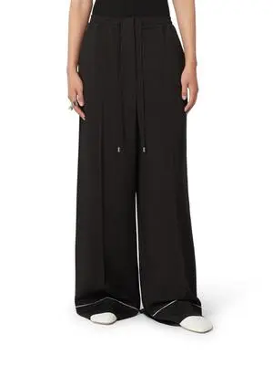 Sportmax Satin Rivet Jogger Pants