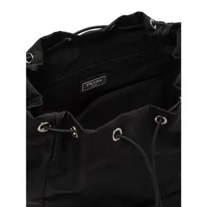 Prada Leather And Nylon Backpack
