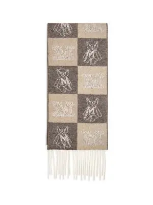 Max Mara Cashmere Fringed Scarf - Cream