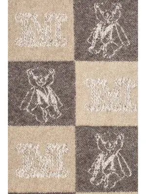Max Mara Cashmere Fringed Scarf