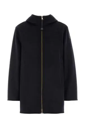 Moncler Dark Wool Blend Hemiptere Jacket - Blue