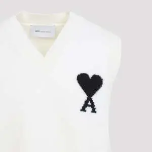 AMI Paris Adc Sleevless Sweater