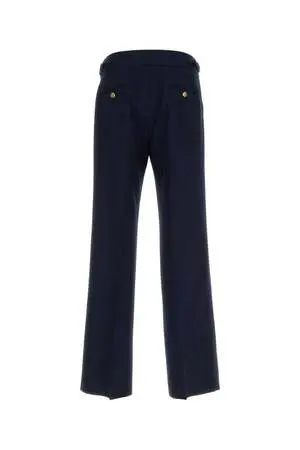 Dolce & Gabbana Navy Wool Pant