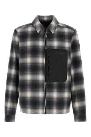 Moncler Cotton And Nylon Down Jacket - Multicolor