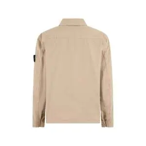 Stone Island Neutrals Jackets Shirt Jackets