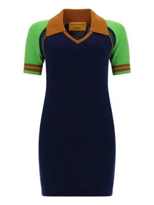 Guest In Residence Mini Dress Ace - Blue