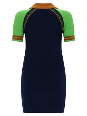 Guest In Residence Mini Dress Ace - Blue