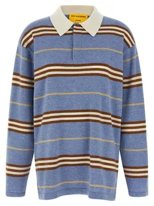 Women's Striped Polo Sweaters