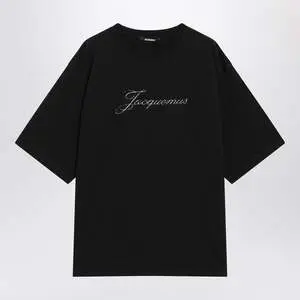 Jacquemus Cotton-blend Logo T-shirt - Black