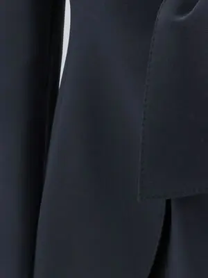 Max Mara Slim Fit Short Cady Blazer With Tie Fastening