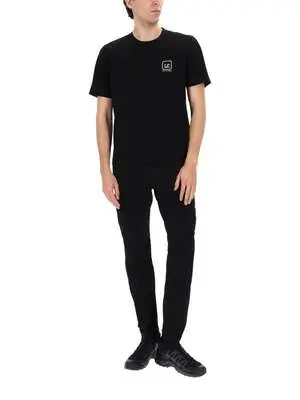 C.P. COMPANY Pantalone Cargo Con Patch Logo