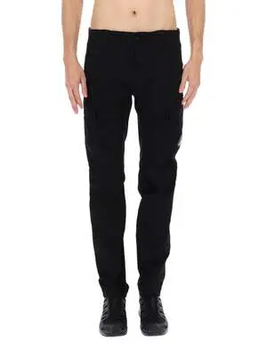 C.P. COMPANY Pantalone Cargo Con Patch Logo