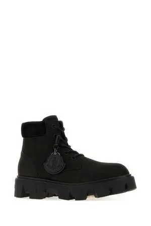 Moncler Suede Peak City Ankle Boots