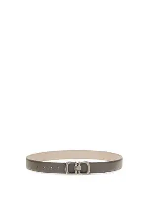 FERRAGAMO Reversible Leather Belt