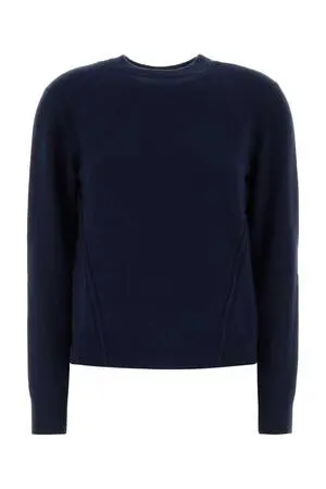 JIL SANDER Navy Cashmere Swearer - Blue