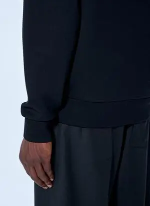 Prada Technical Cotton Sweatshirt - Black