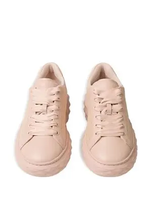 JIMMY CHOO Diamond Leather Sneakers